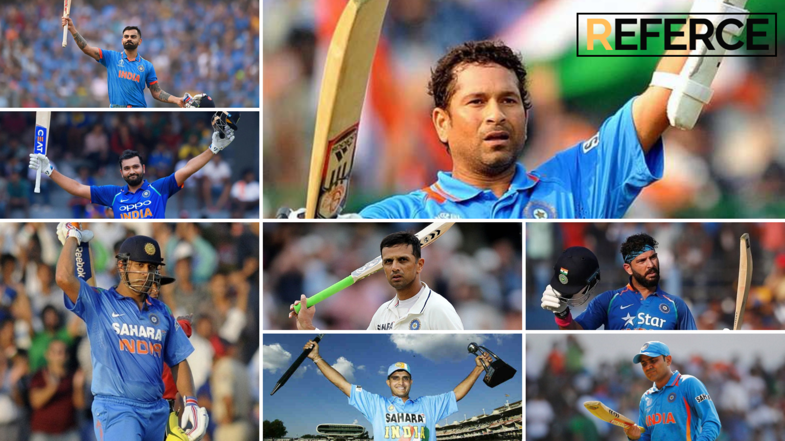 Top 10 Batsmen In India : Legends And Rising Stars | Referce