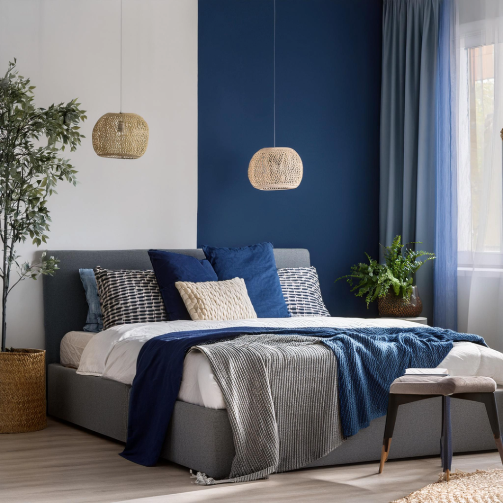 Two Color Combination for Bedroom Walls: Stylish Ideas & Tips - Referce